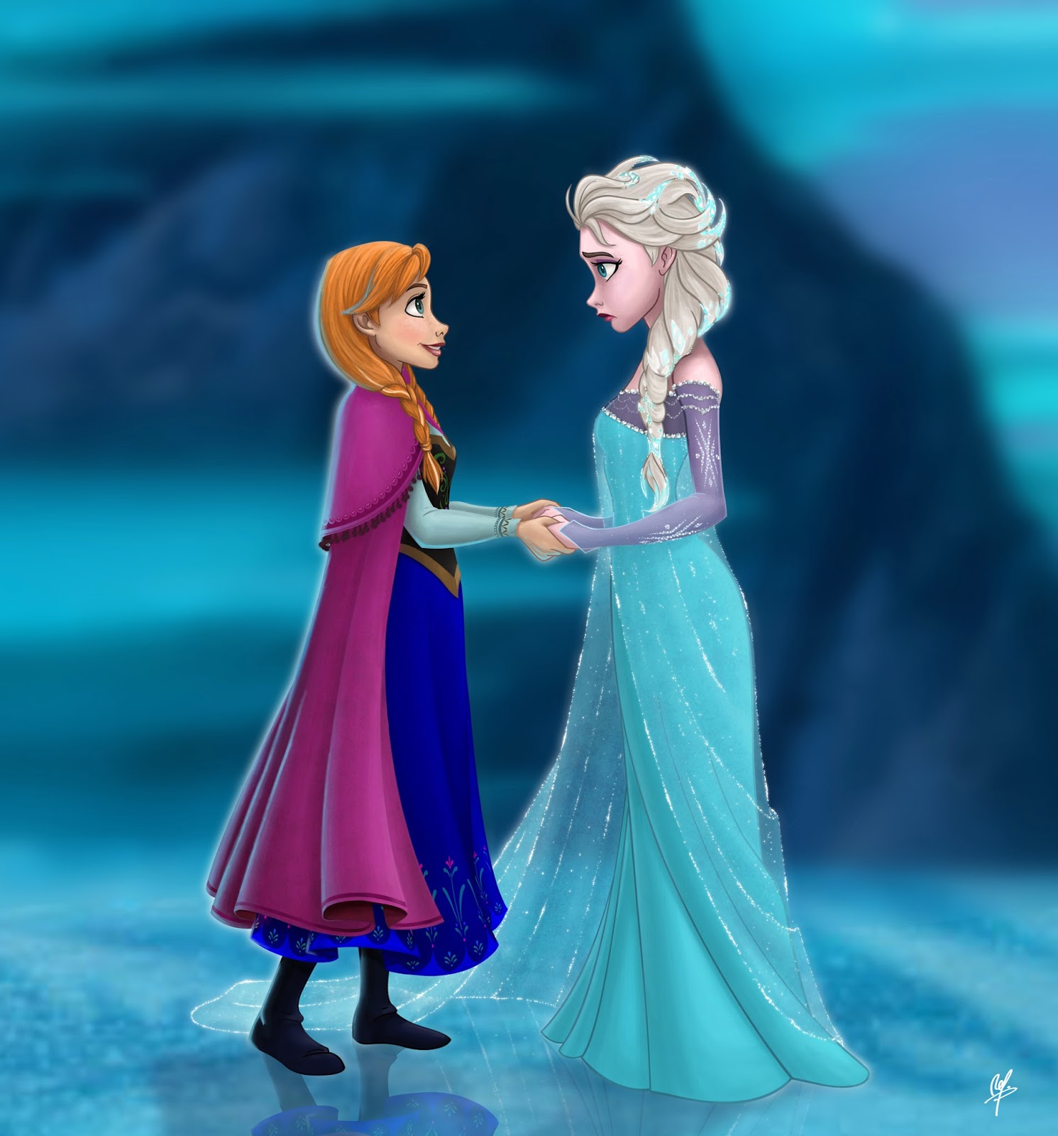 El Rapto de los Sentidos: FanArt: ANNA & ELSA & CO. (Parte 1)