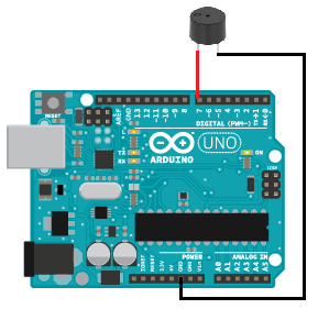 Menggunakan Buzzer Komponen Suara - Ajifahreza