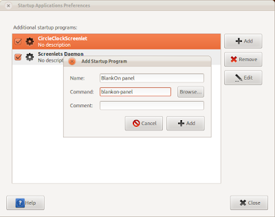 BlankOn Panel Over Ubuntu - a new experience of menu/application launcher