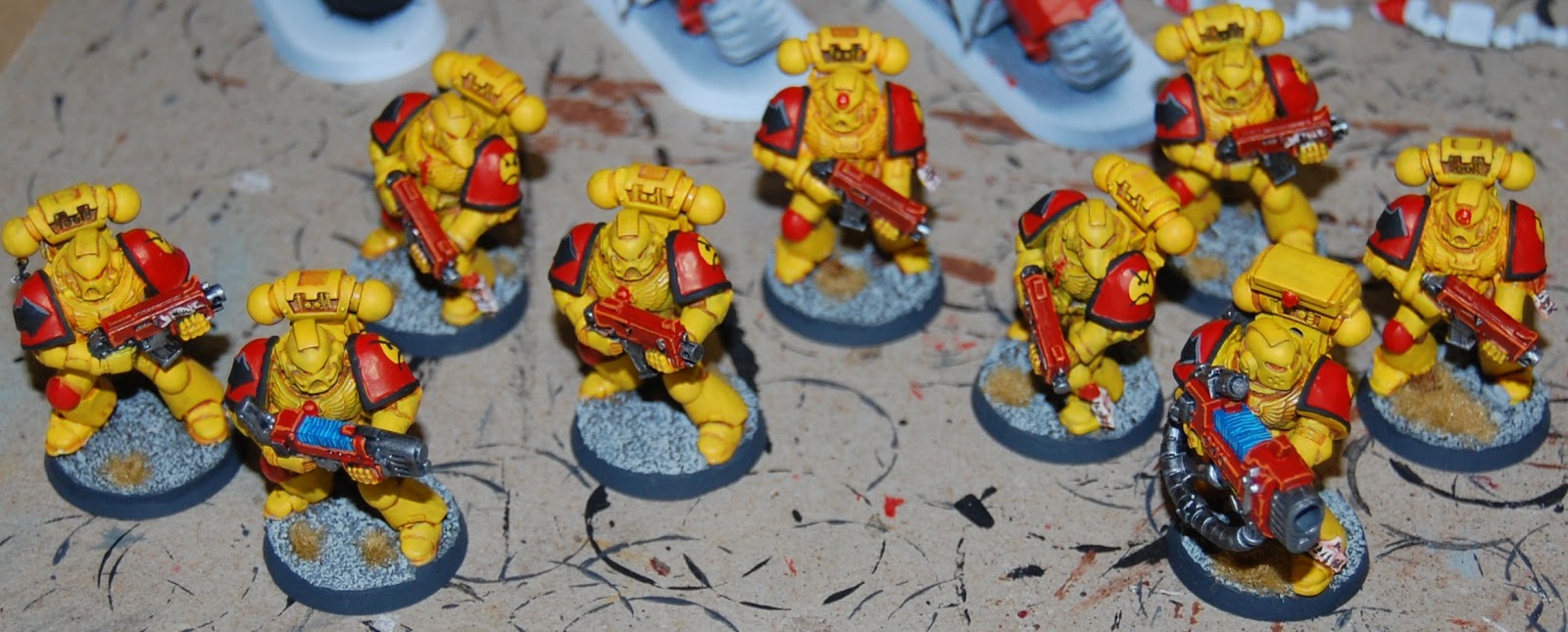 Pitched Battle: Dark Vengeance WIP: Angry Marines Tactical Squad