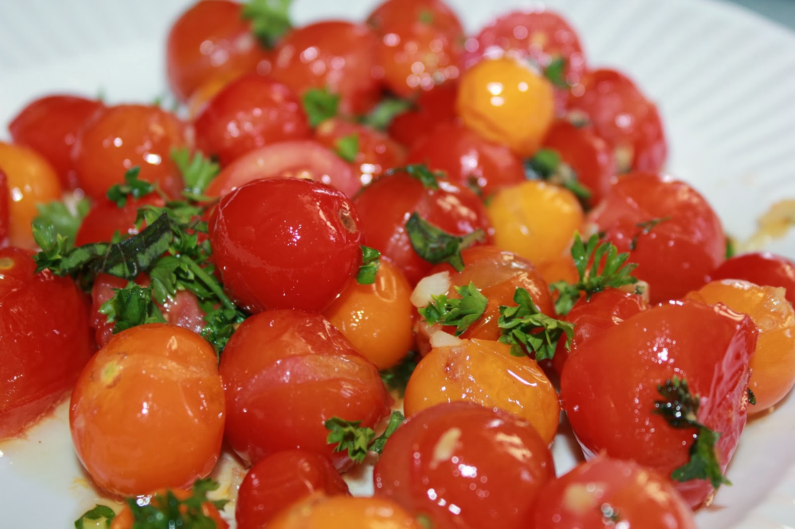 Sisters Luv 2 Cook: Sauteed Cherry Tomatoes