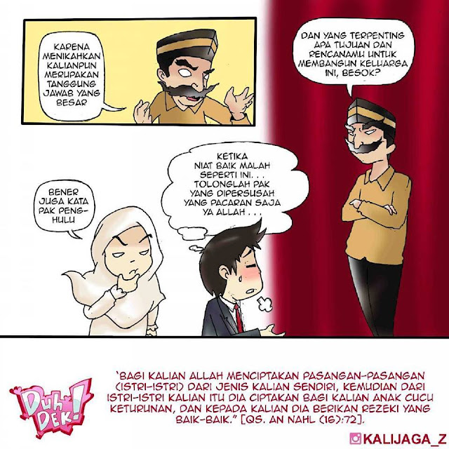 Masih Ingat Meme Kartun Ngajak Nikah di KUA Ini? Lihat Versi Komiknya ...