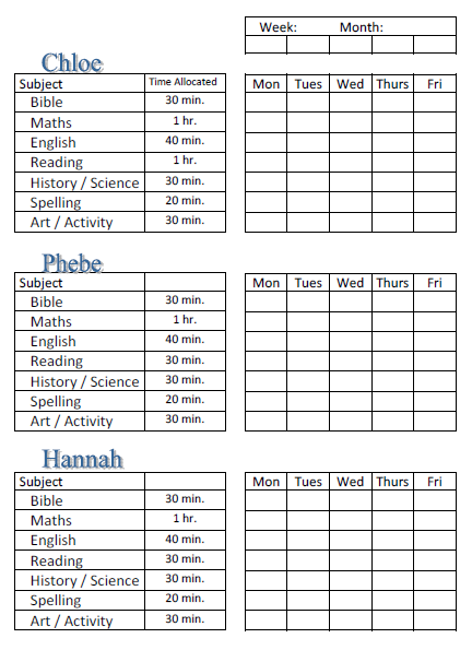 The Paper Maid: Working on my Tick List