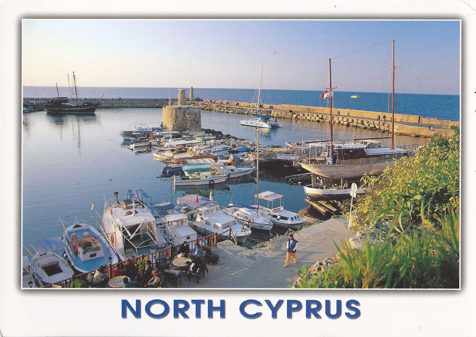 A Journey of Postcards: Kyrenia Harbour from Turkish Republic of ...