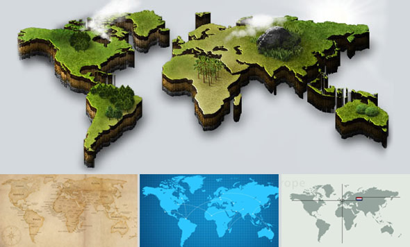 Recopilación de mapas editables gratuitos | Marlon Silva Chero
