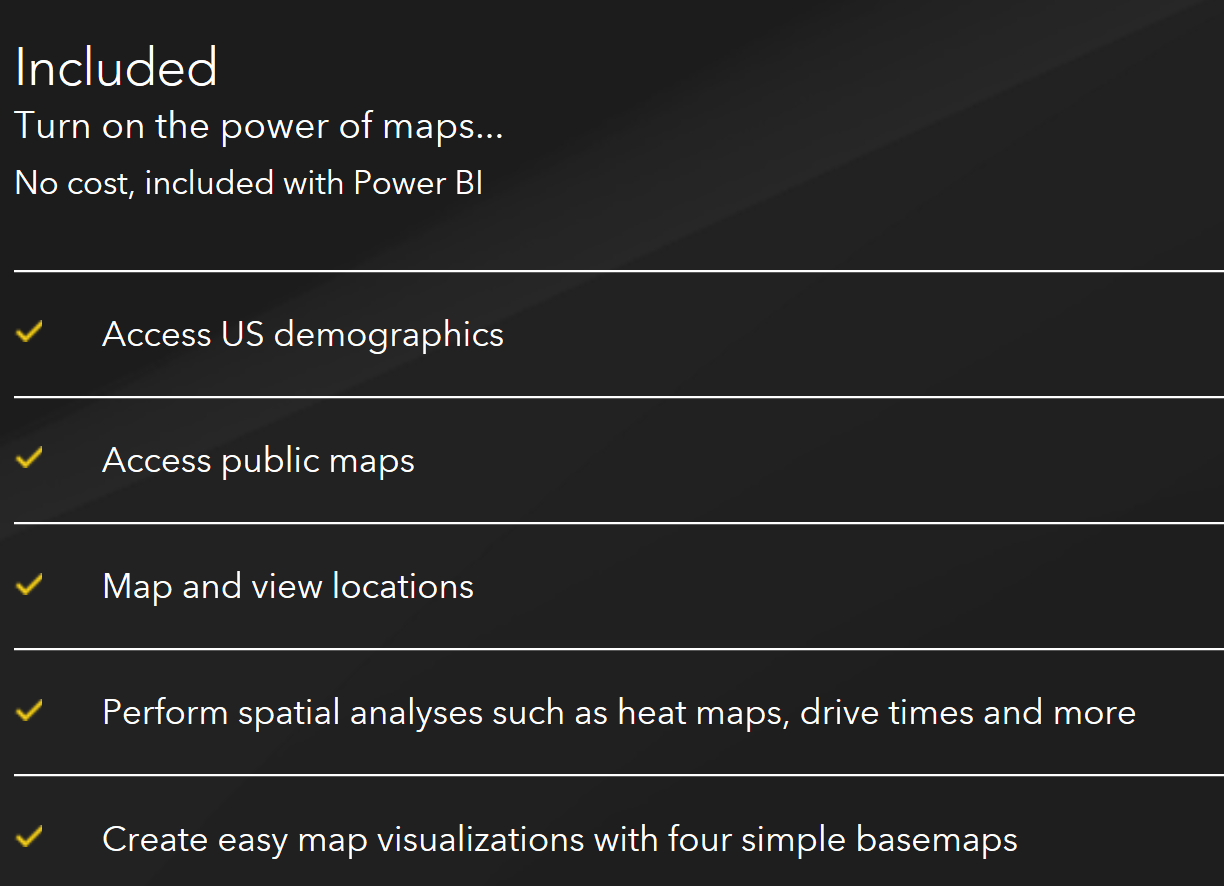 Hodentek: Using Power BI with ArcGIS