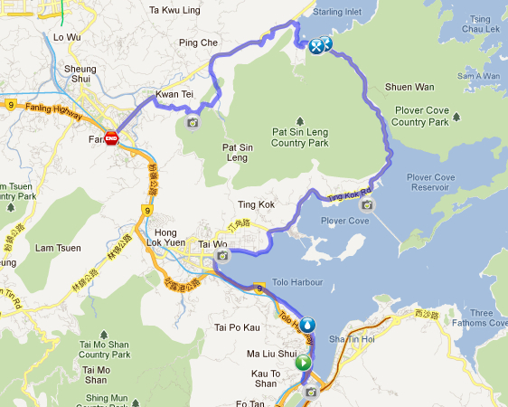 Riding a folding bike around Manila: Mini Bike Tour of Hong Kong 3 (Sha ...