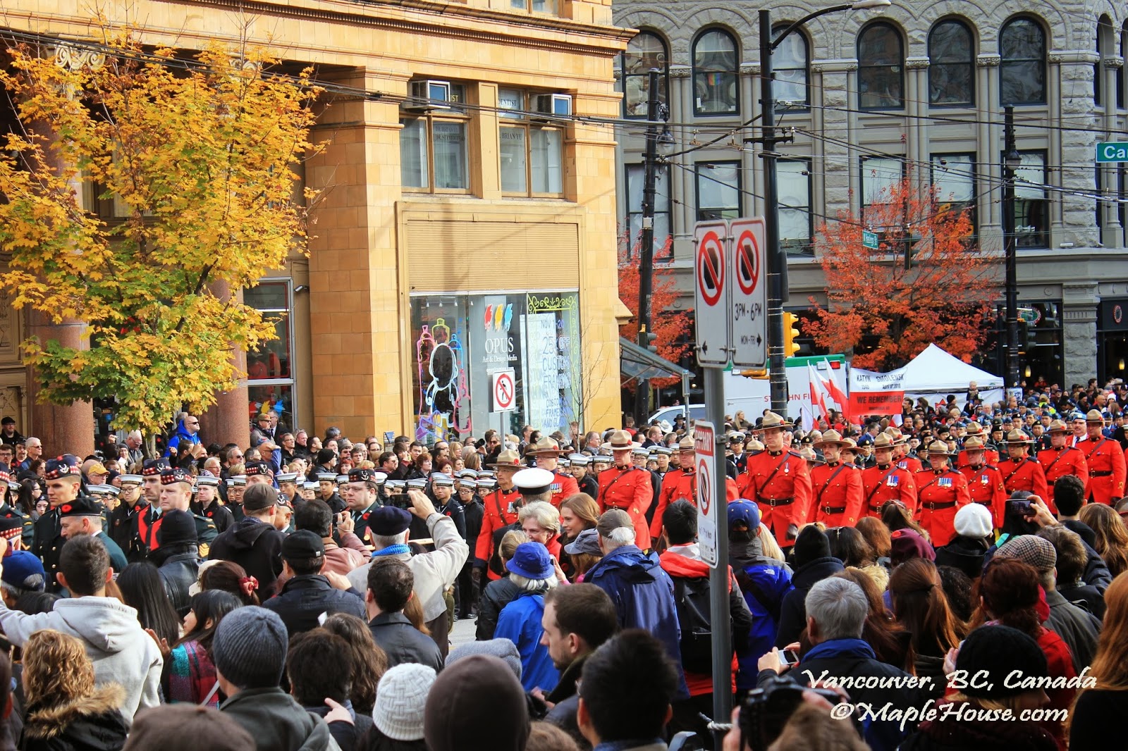 Living Vancouver Canada: Remembrance Day Ceremony and Parade - Victory ...