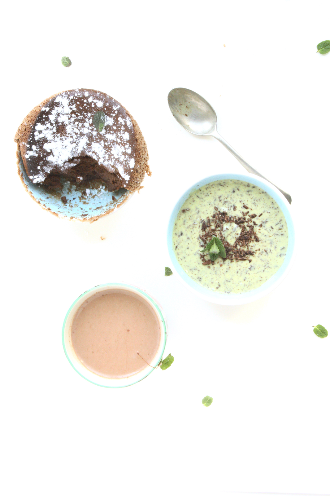 Les 3 états du chocolat-menthe | Gourmande (ils) disent