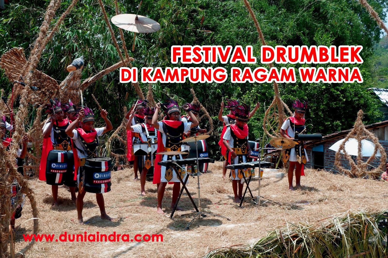 MENGENAL DRUMBLEK DI KAMPUNG RAGAM WARNA ~ DUNIAINDRA