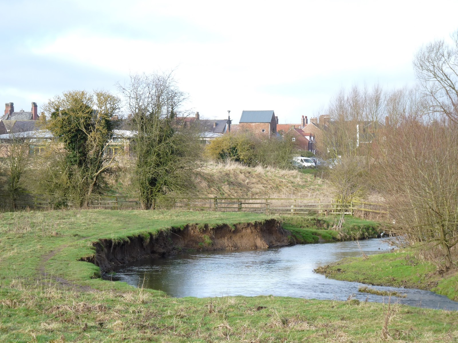Barry In Thirsks Adventures: Following the footpath along Cod Beck ...