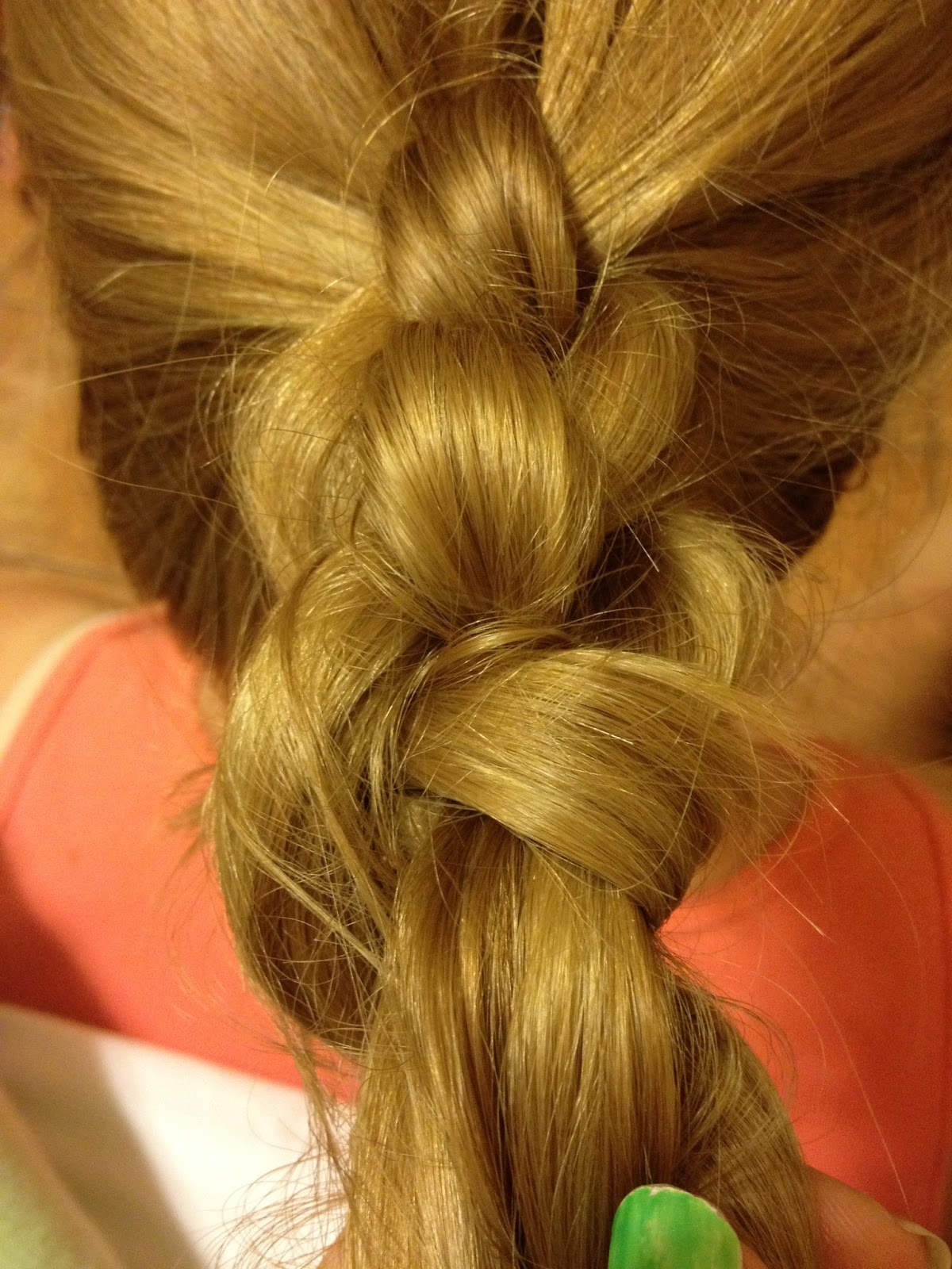 Kat's Tails: Four strand braid