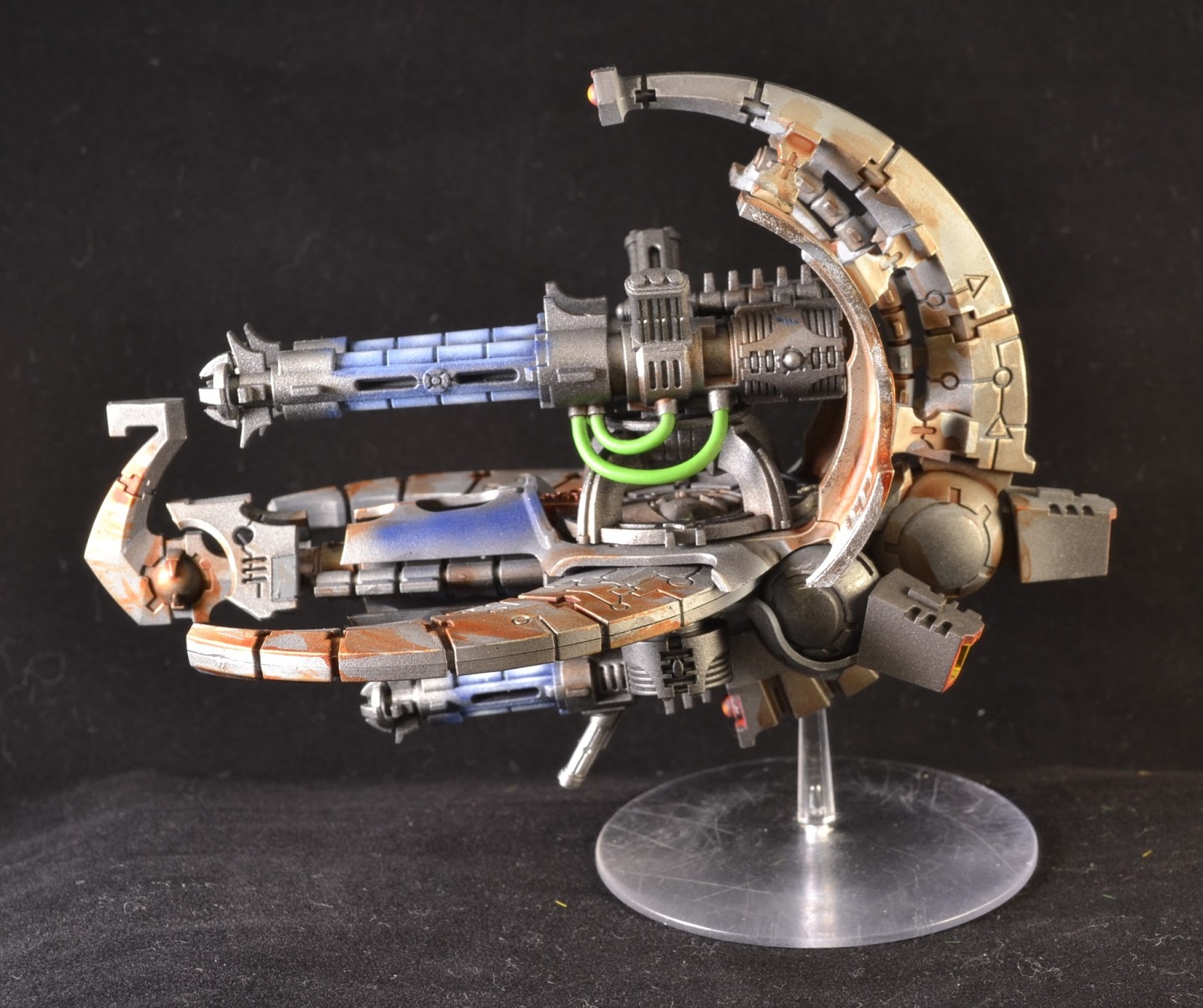 Showcase - Necron Annihilation Barges - Bloody Dice