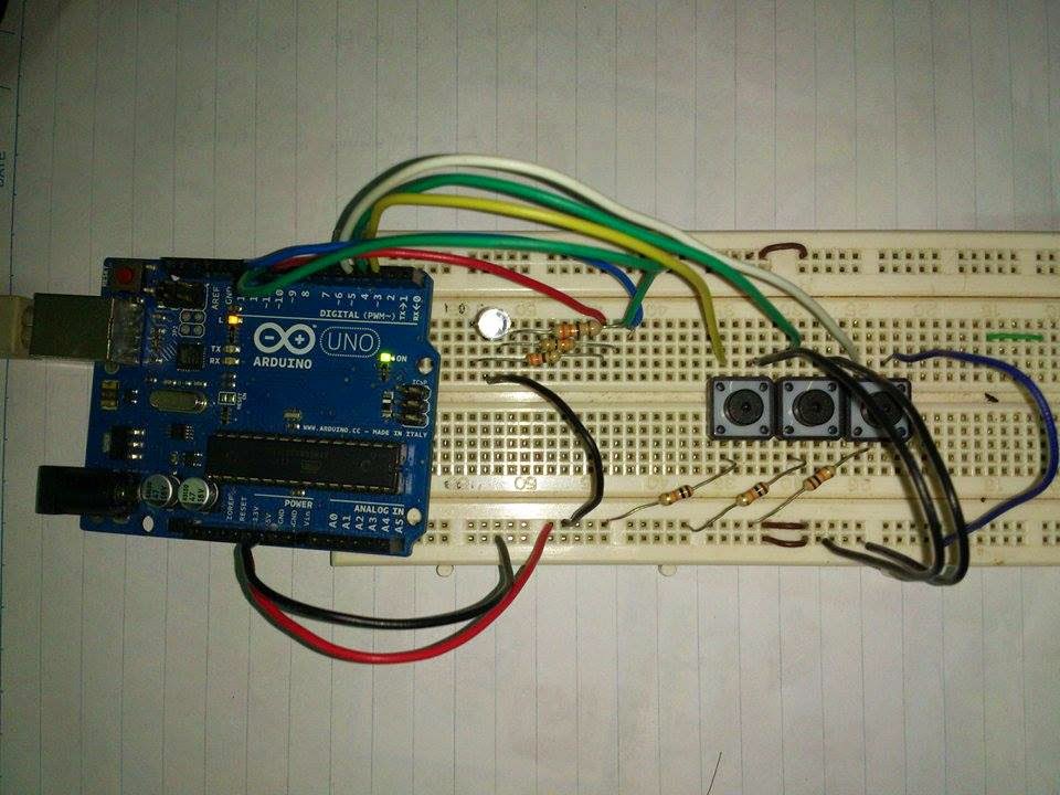 Embedded2014 การทดลองใช้ Arduino ควบคุมการทำงานของ Rgb Led
