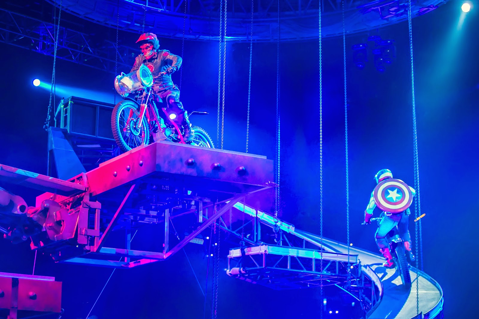Sound Bites: Review: Kid and adult-friendly, Marvel Universe Live ...