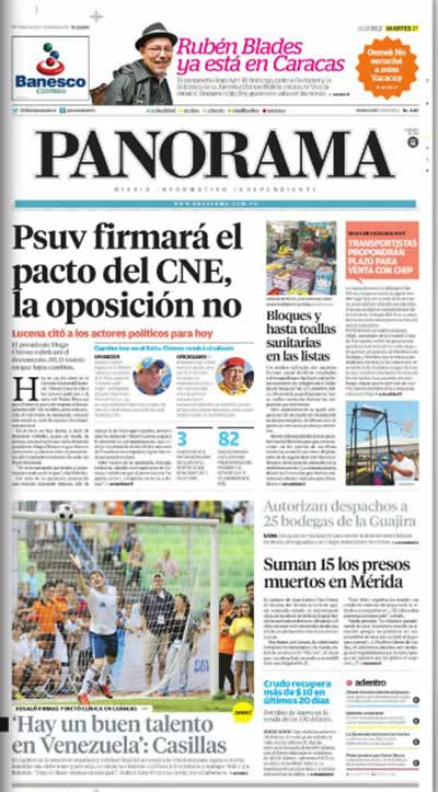 Diario PANORAMA Zulia - 17 de Julio 2012