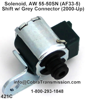 Cobra Transmission Parts 1-800-293-1848: AW55-50SN, AF33-5 Transmission ...