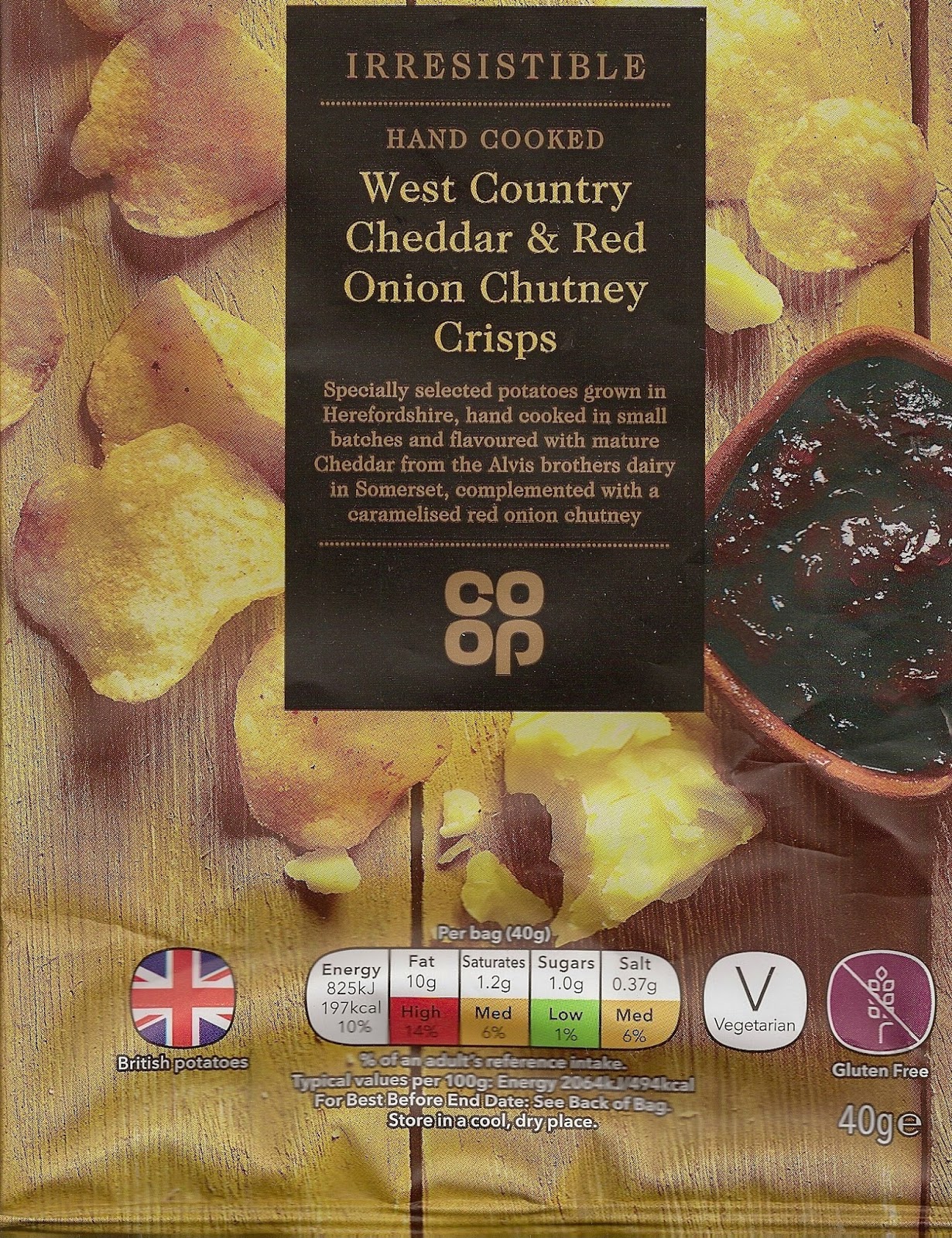 Cheeseburger Crisps & Other Stories: Co-op Irresistible Hand Cooked ...