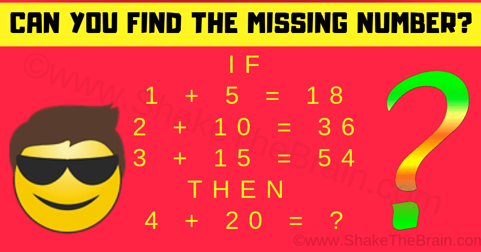 Mind-Twisting Math IQ Question with an Answer