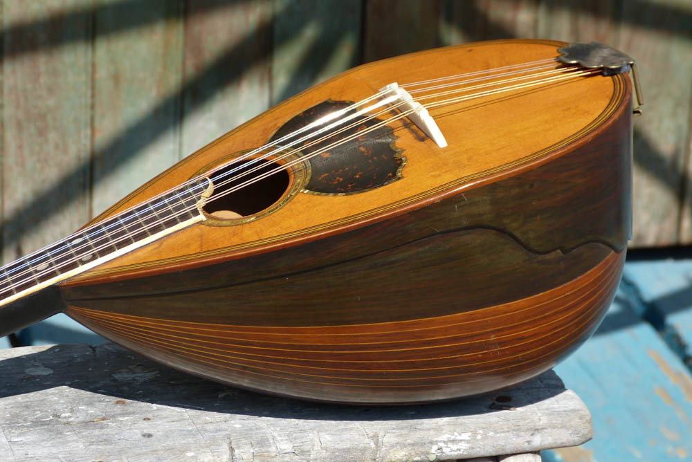 1900s Larson-made Ditson Empire Bowlback Mandolin
