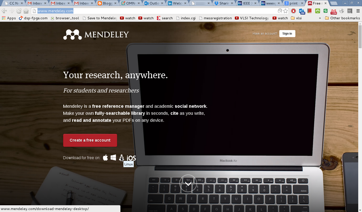 Research Entrance: Using Mendeley for organizing your research readings
