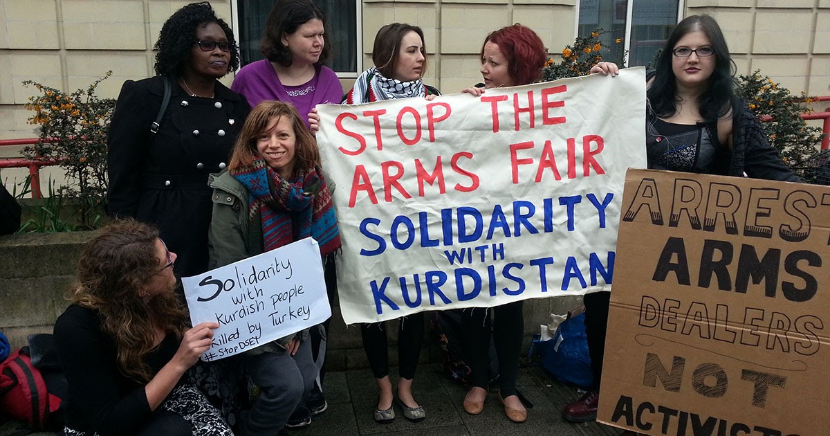 Another Green World: Statement condemning the international arms fair ...