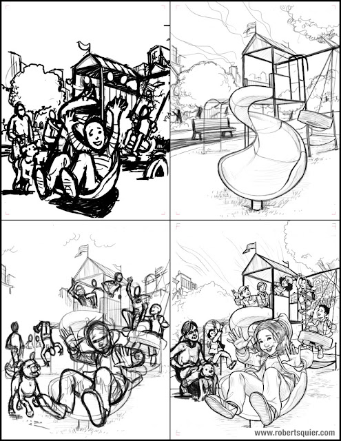 Robert Squier Illustrations: Highlights Hidden Pictures Spring Cover