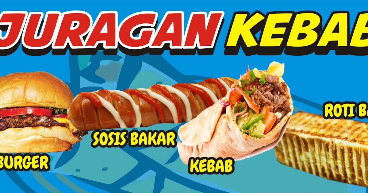Download Contoh Desain Spanduk Kebab Keren banget Format cdr - KARYAKU