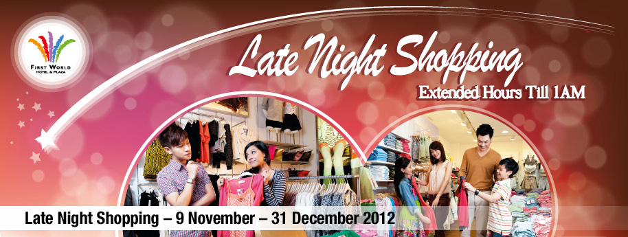Food Travel Lifestyle Gentings Late Night Shopping Event At First