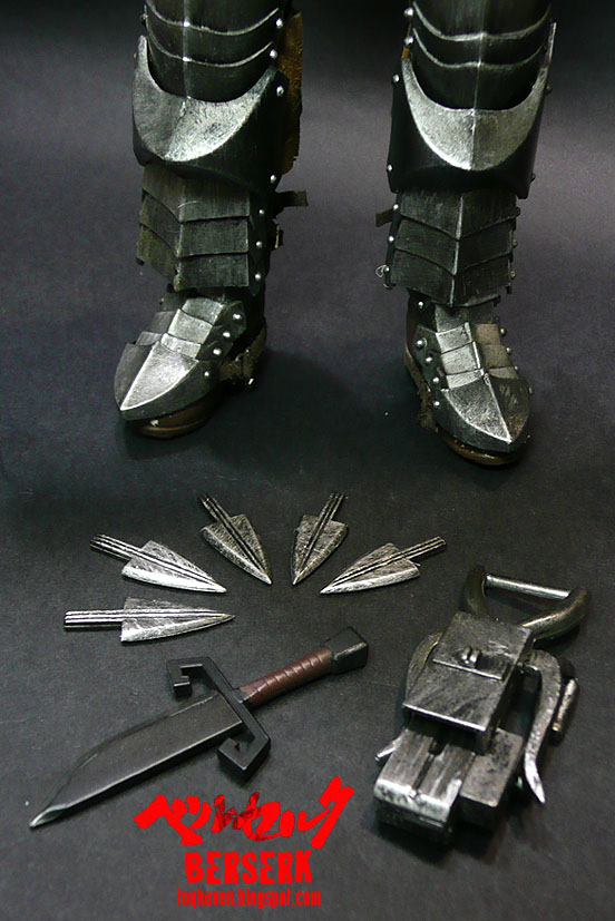 toyhaven: Dragon 1/6 Berserk Guts 12-inch Black Swordsman Figure REVIEW II