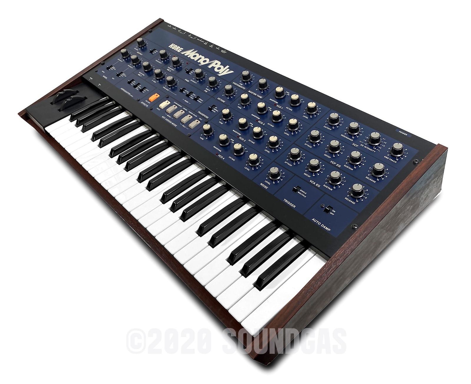 MATRIXSYNTH: Korg MP-4 Mono/Poly SN 379516 w/ Soft Case & Boxed PS-1 ...