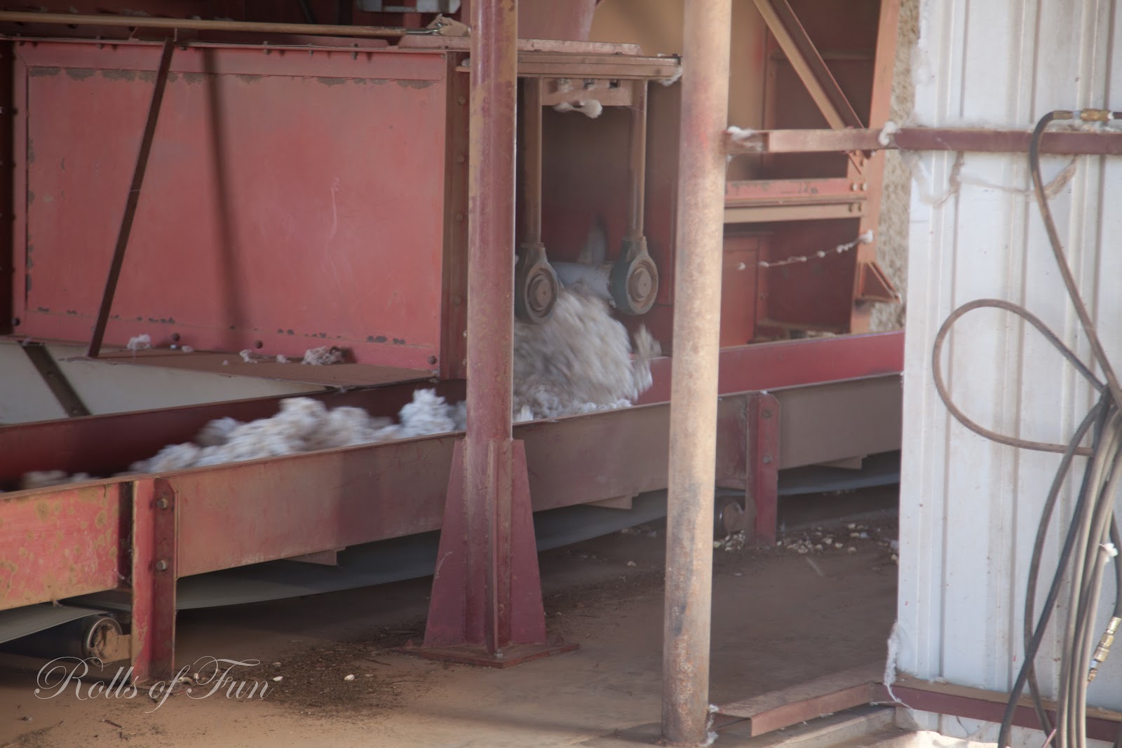 Rolls of Fun Photography: Cotton Ginning Process