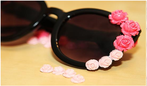 Outside the Box Papers: DIY Decorating: Your Sunglasses!