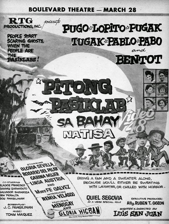 Video 48: THE SIXTIES # 349: PUGO, LOPITO, PUGAK, TUGAK, PABLO VIRTUOSO ...