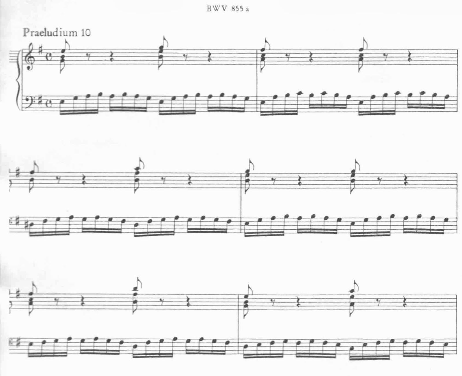 Schenker-analyysin perusteita: Vertailukohta: Bachin preludi e-molli ...