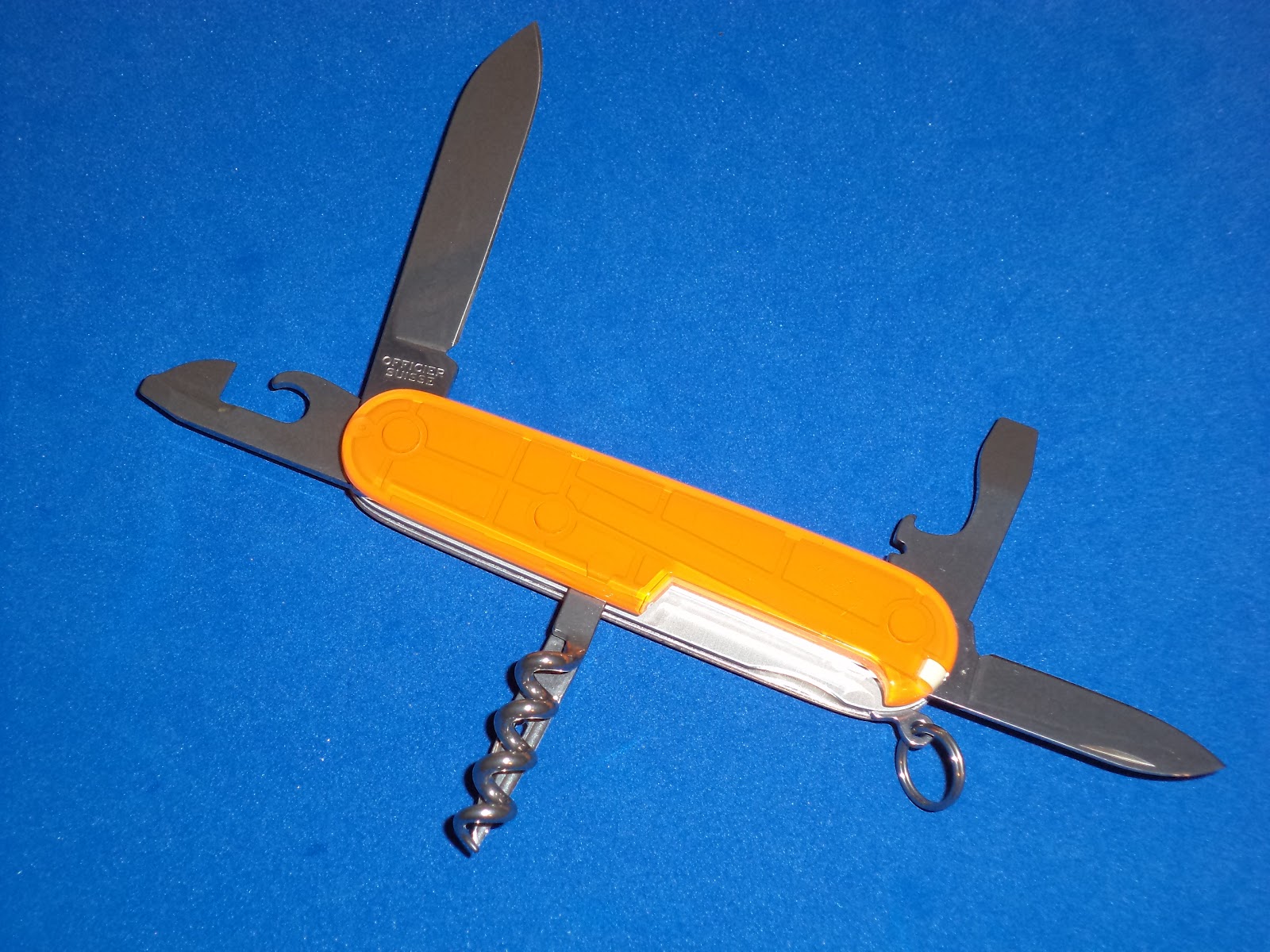 I Love SAK's: Victorinox Translucent Orange Spartan