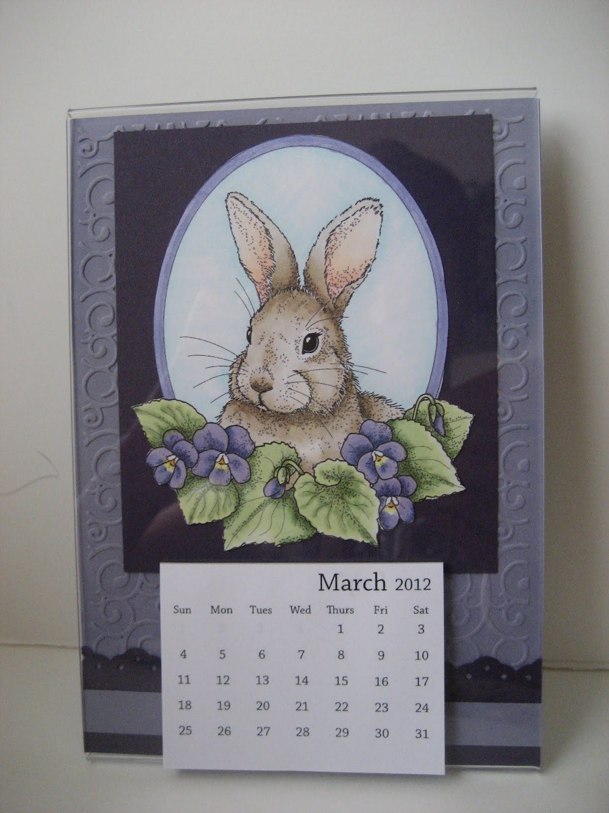 Crafty Creations By Tracie : Bunny Calendar