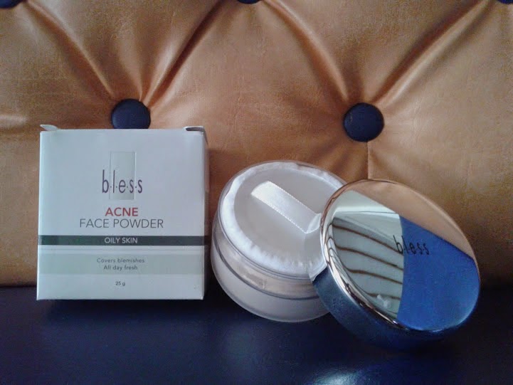 HanaMika: Review Bless Acne Face Powder