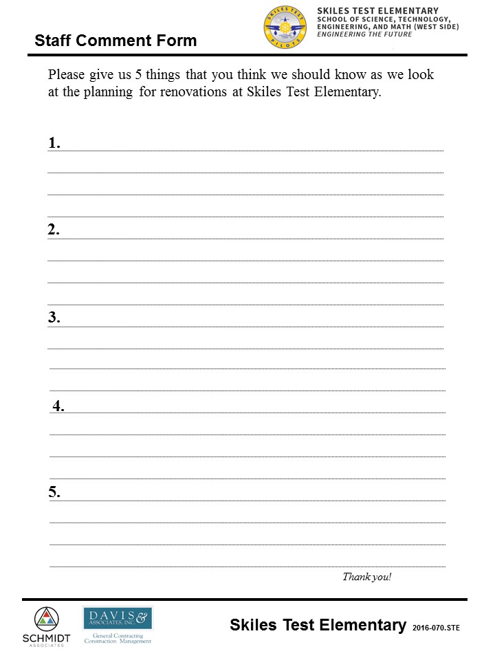 Skiles Test Elementary project: Project kickoff