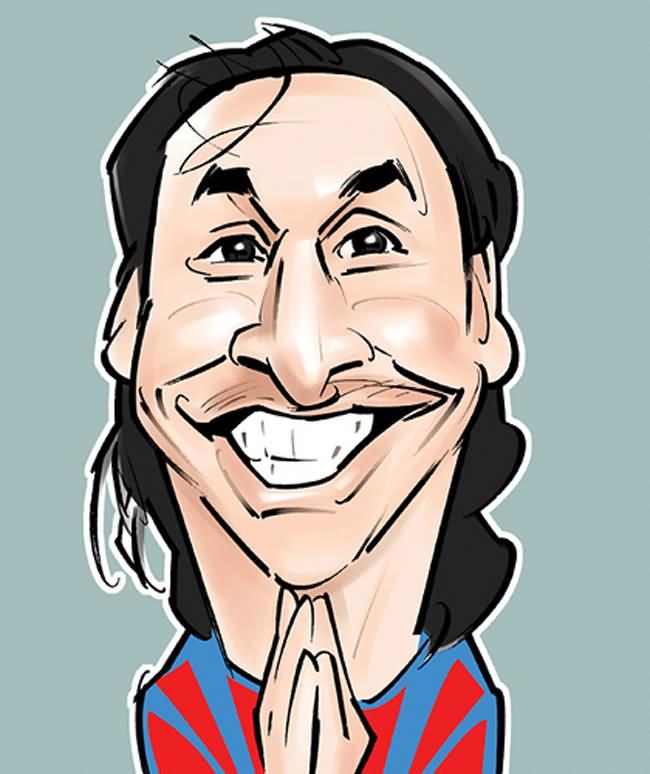 Zlatan Ibrahimović Cartoon | ALL STAR CARTOON