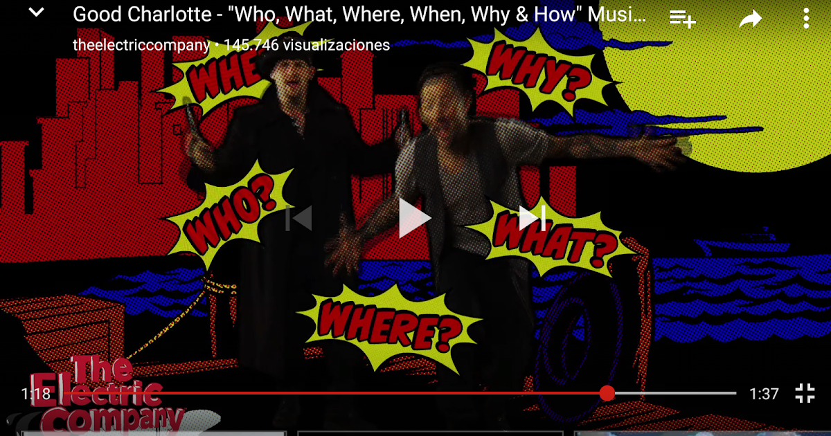 Estos 3 solo los hace MP: wh questions song! very cool!!