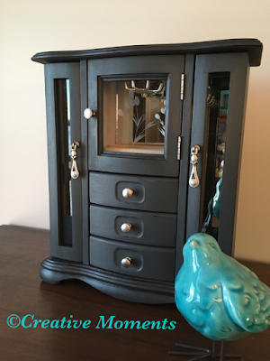 Dark Grey Jewelry Box with a fun surprise color