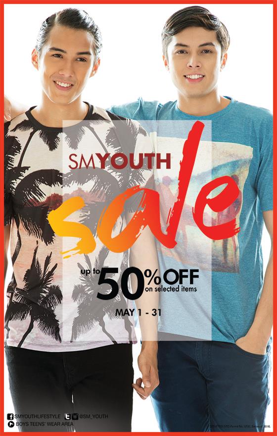 Manila Shopper: SM Store Youth Fashion SALE: May 2016