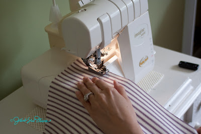 JustSewOlivia: Tutorial: Fabric Leaders for a Long Arm Quilting Frame