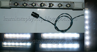 DIY Home Made LED Lamp - Learn It Step By Step