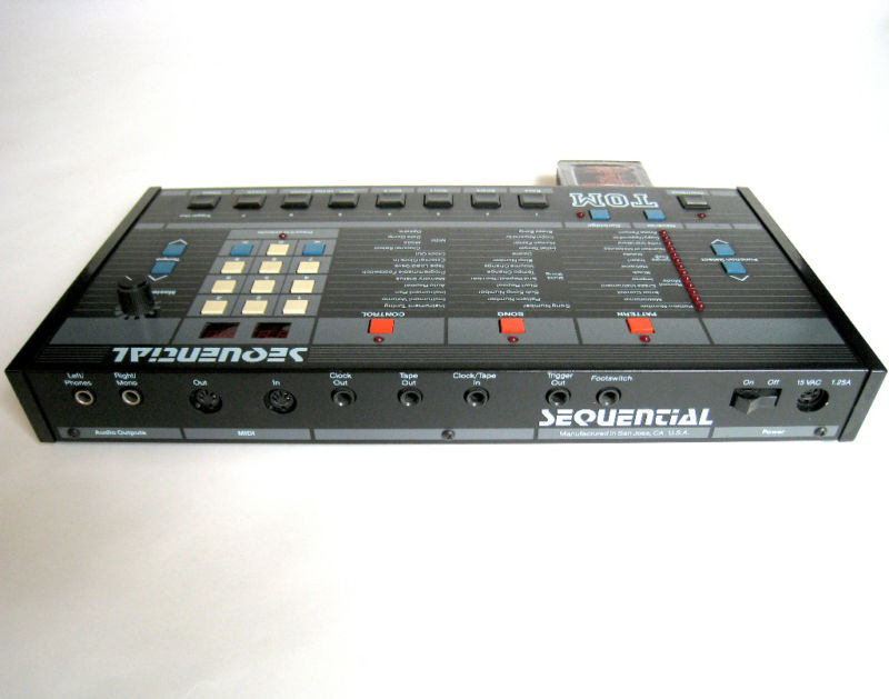 MATRIXSYNTH: Sequential Circuits TOM Drum Machine with Data Cartridge ...