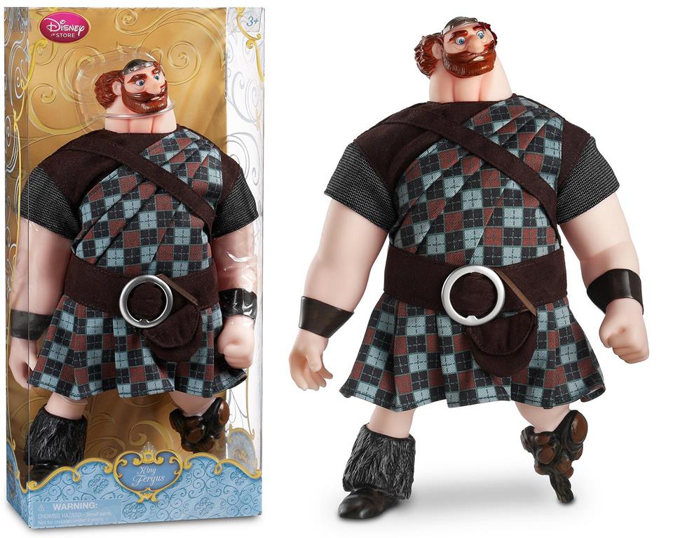 Novedades Disney: Disney Store saca el muñeco del Rey Fergus de Brave