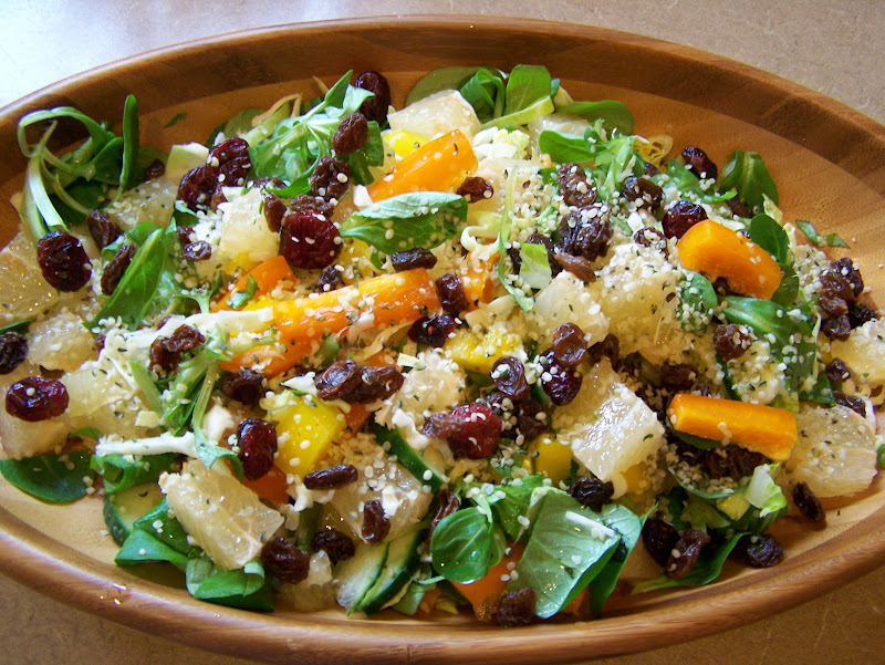 Undressed Mache Salad