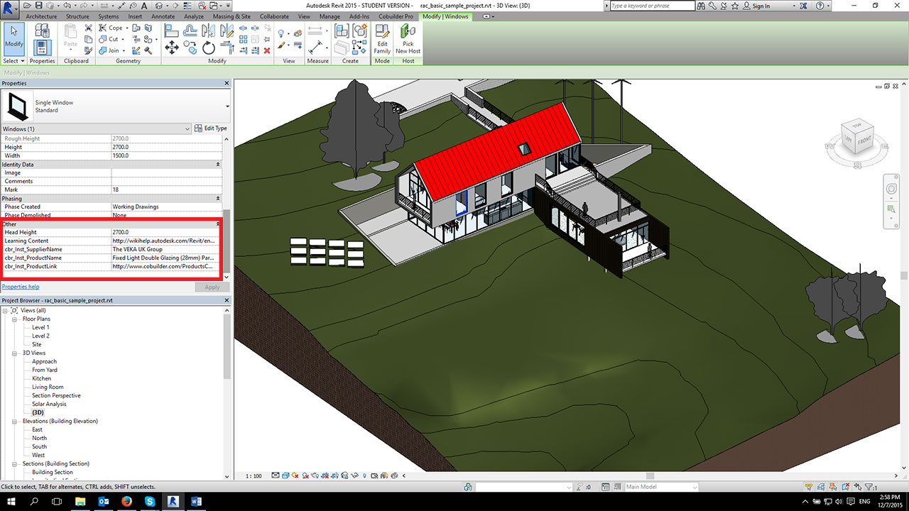 Revit Add-Ons: ProductXchange Plugin