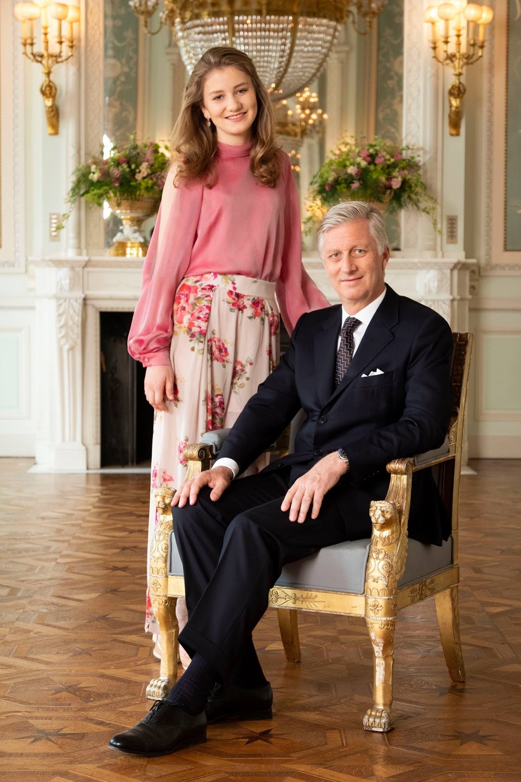 Queen Mathilde: New Portraits for King Philippe's 5 Year Reign